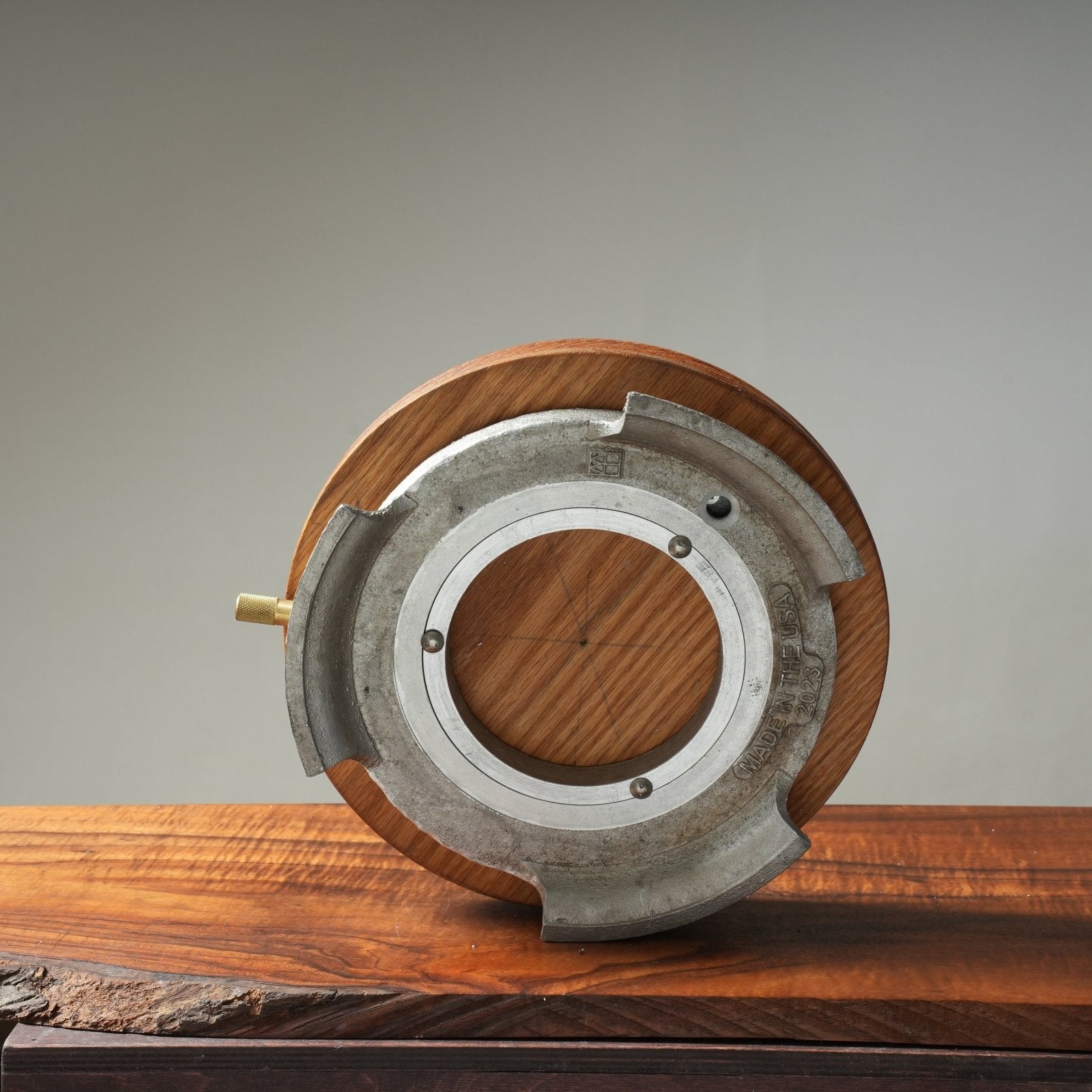 Bonsaify | Deluxe Made-In-USA Cast Aluminum and Oak Turntable